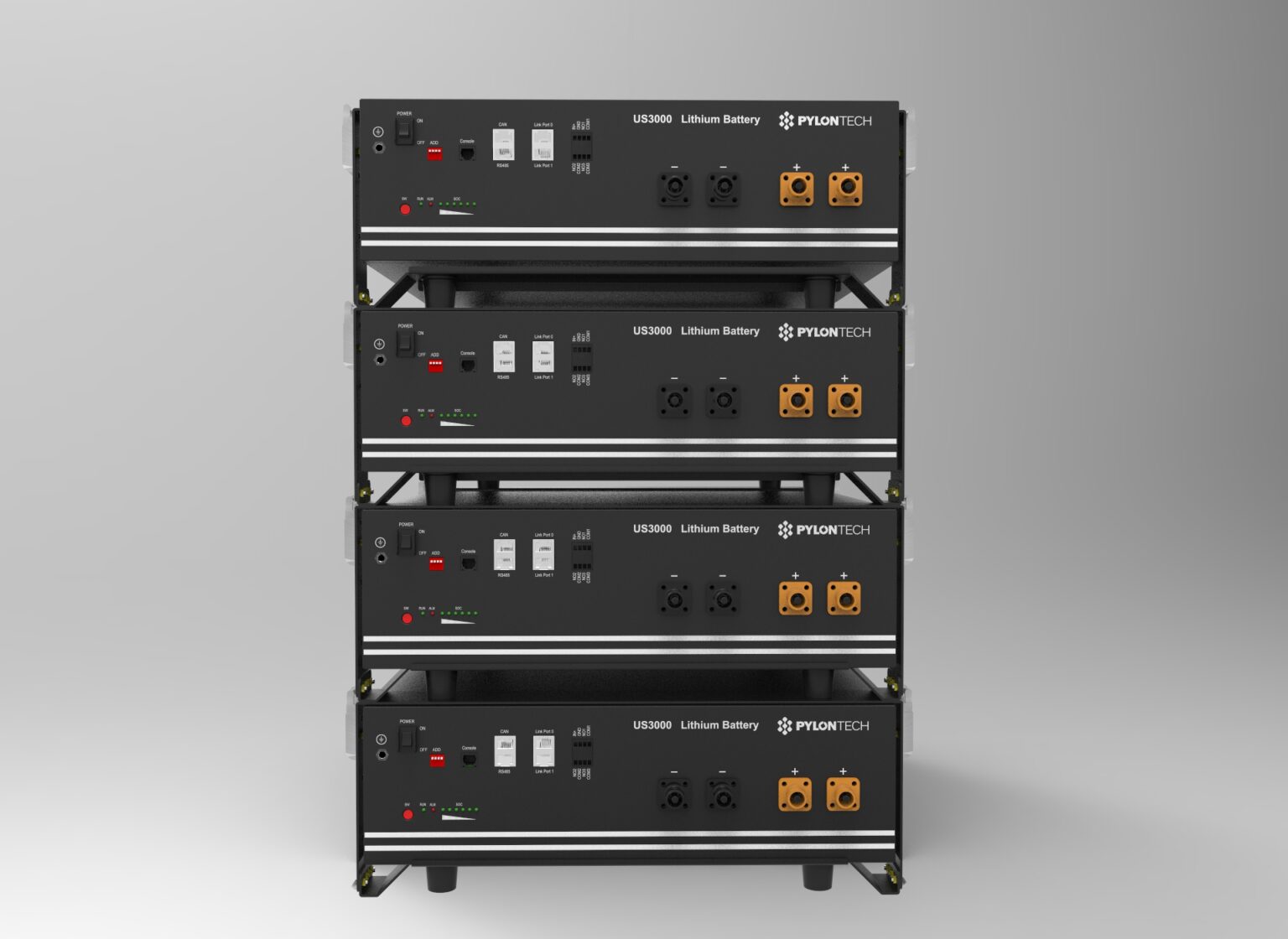 Batería de Litio PYLONTECH US3000 modular 75Ah 3,5 Kwh – SMART HOME